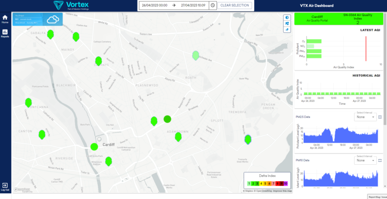 Vortex support Cardiff Council with large VTX Air network | Vortex