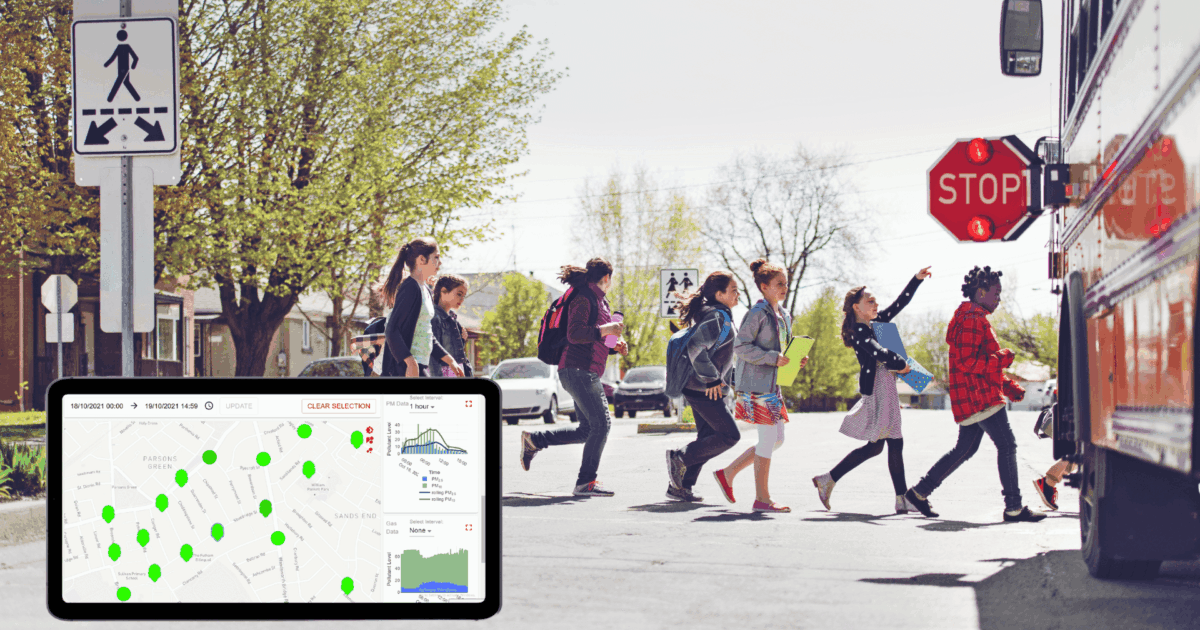 Leveraging hyperlocal air quality data for School Streets | Vortex